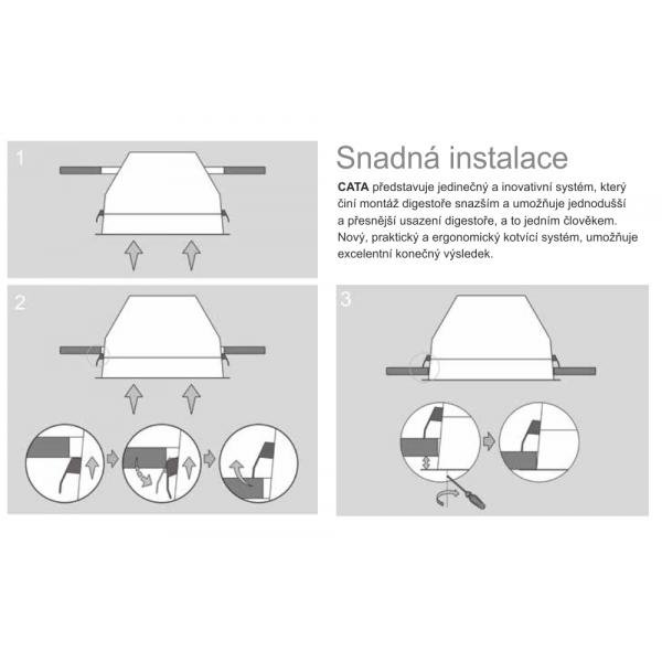 Cata GC DUAL 45 Černé sklo | TSBOHEMIA.CZ