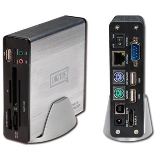 Digitus USB 2.0 Docking Station + card reader (DC DOCK6) | TSBOHEMIA.CZ
