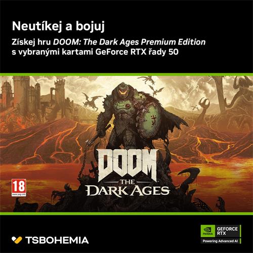 DOOM: The Dark Ages GeForce RTX 50 Series Bundle - nutno uplatnit do 20 ...