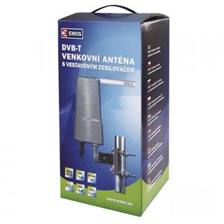 EMOS DTVO-6 venkovní anténa 43 dBi LTE/4G filtr (2702011000) | TSBOHEMIA.CZ