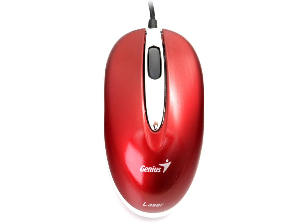 GENIUS myš NetScroll Mini Traveler, USB, červená (31011468104 ...