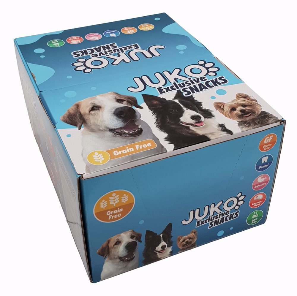 JUKO Snacks Housenka plněná masem 2 kg (cca 77 ks) (14692) | TSBOHEMIA.CZ