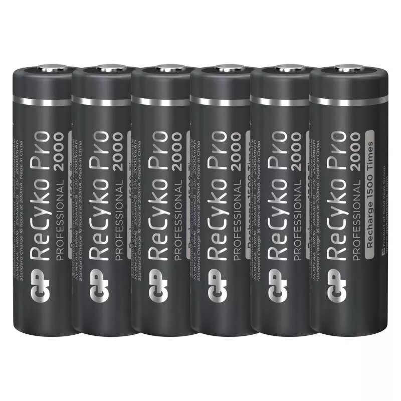 Nabíjecí baterie GP ReCyko Pro Professional AA (HR6), 6 ks (1033226200 ...