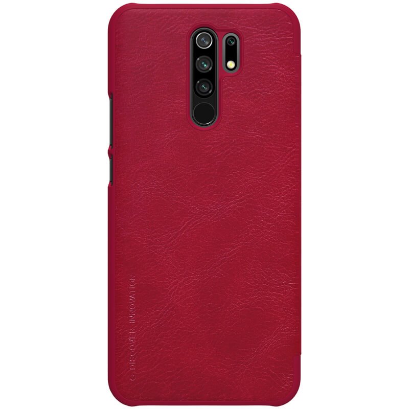 Nillkin Qin Book Pouzdro pro Xiaomi Redmi 9, Red - červené (2452910 ...