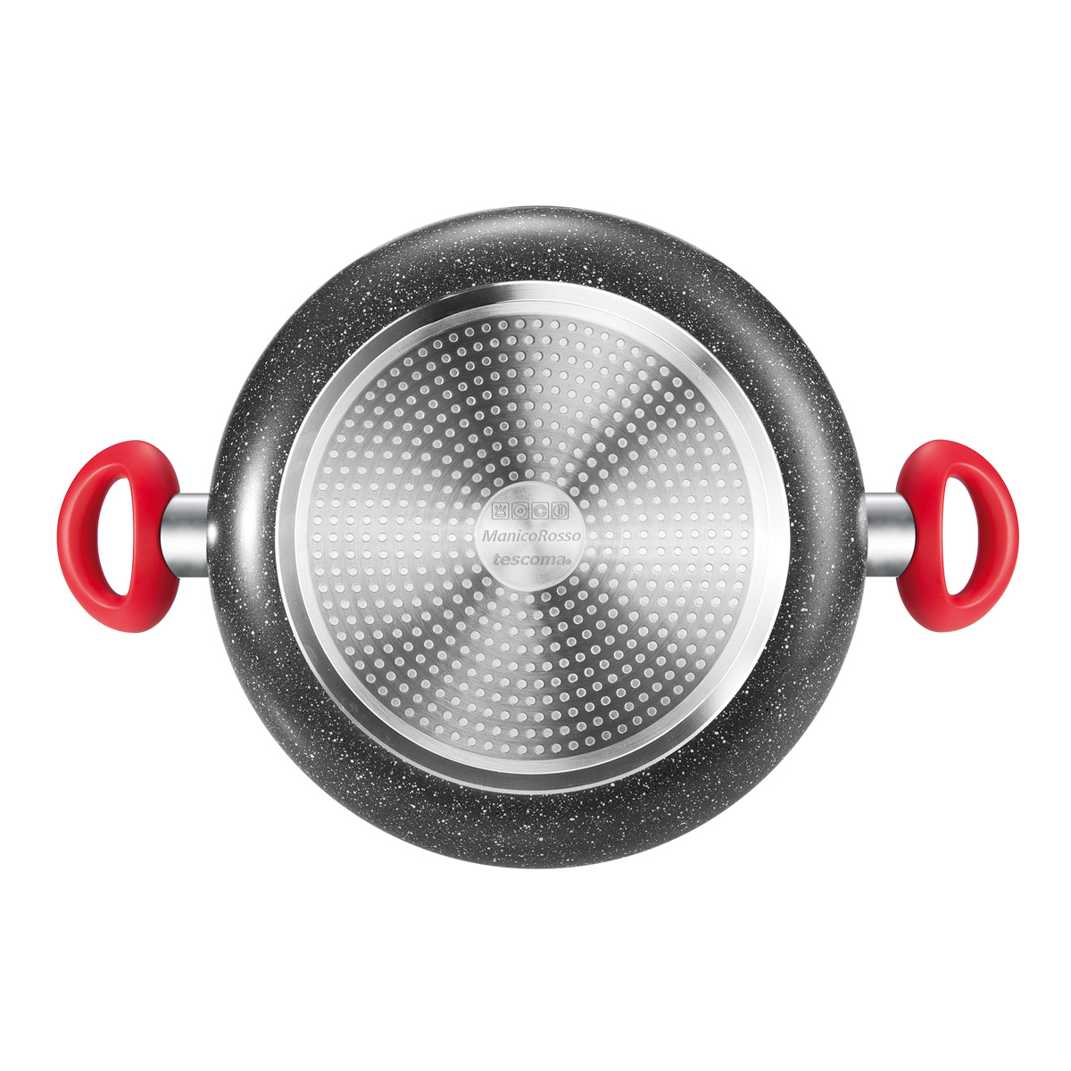 Tescoma Pánev MANICO ROSSO 28 cm, 2 úchyty (597848.00) | TSBOHEMIA.CZ